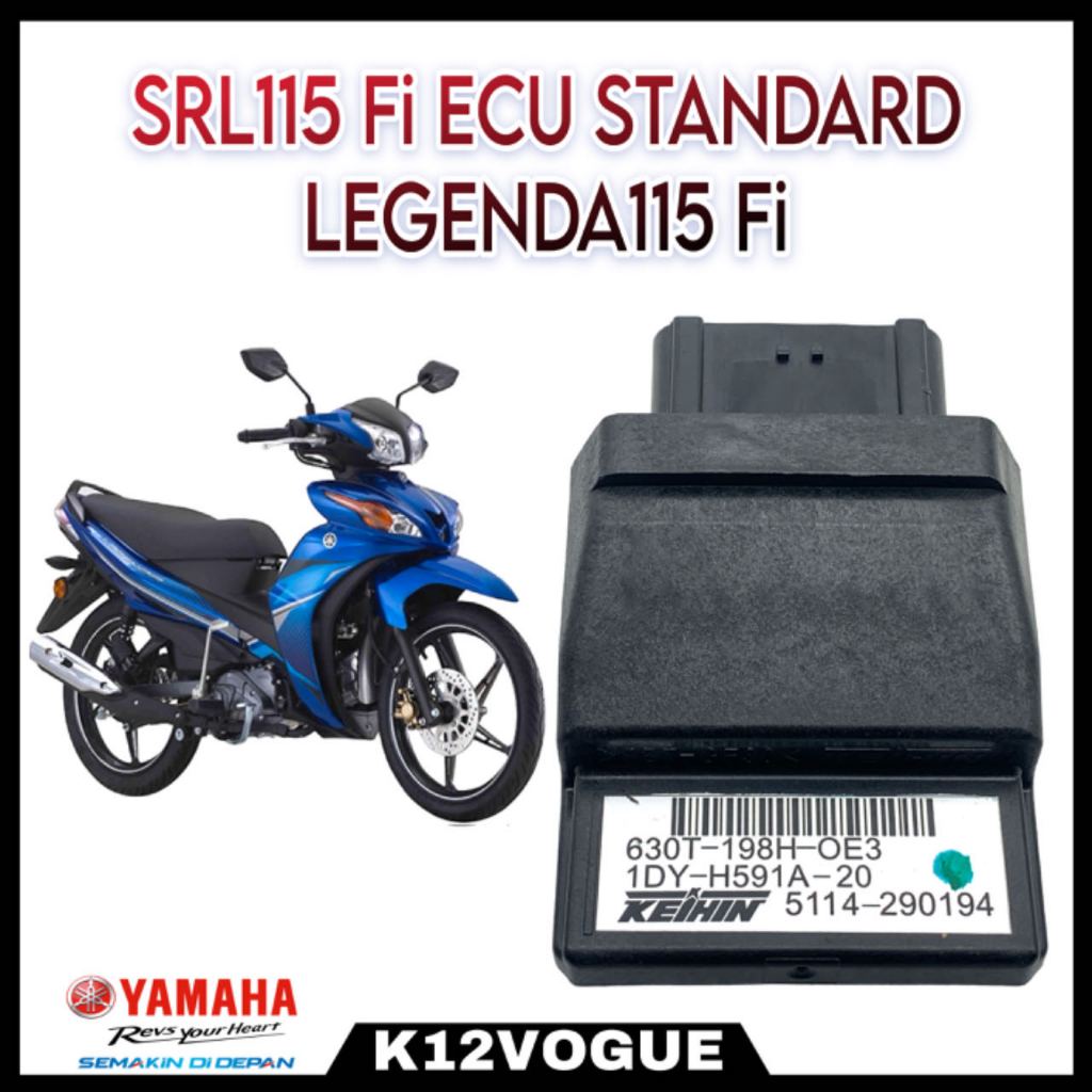 YAMAHA SRL115 FI (V1) ECU FUEL INJECTION NEW ENGINE ENJIN CONTROL UNIT ...