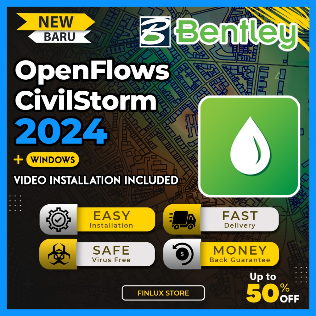 [VIDEO] Bentley OpenFlows CivilStorm 2024 v24.00 Lifetime For Windows ...