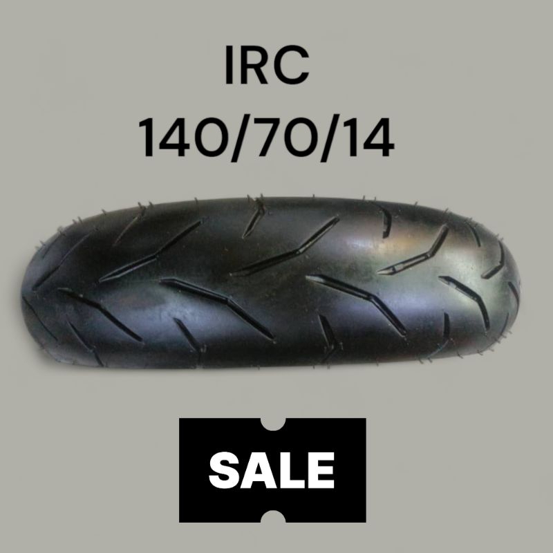 IRC TUBELESS 140/70/14 ORIGINAL RACING TYRE | Shopee Malaysia