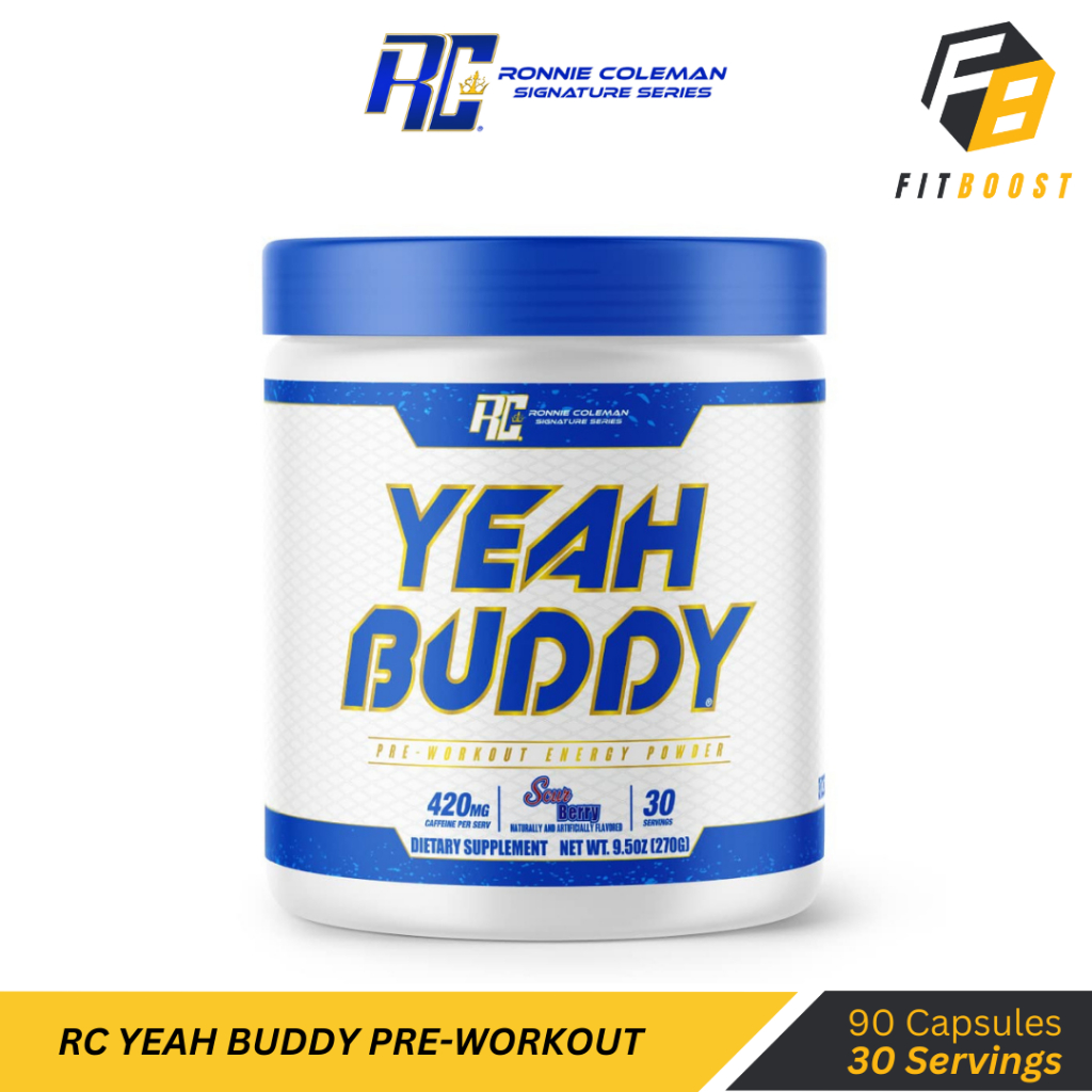 RCSS Ronnie Coleman Signature Series, Yeah Buddy, Pre Workout Energy ...