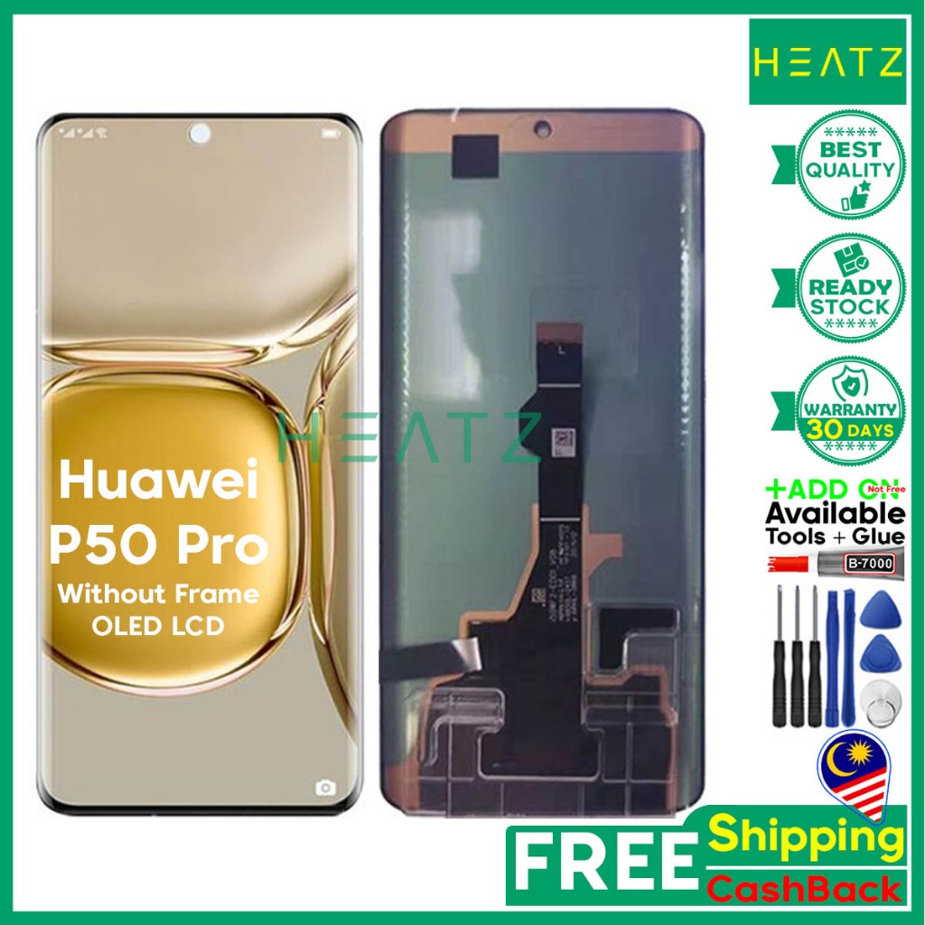 HW P50 Pro / HW P50Pro JAD-AL50 JAD-LX9 JAD-AL00 OLED Without Frame LCD TOUCH SCREEN DISPLAY ...