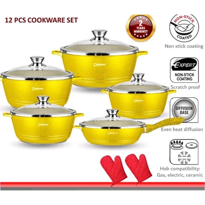 Dessini Set Cookware | Shopee Malaysia