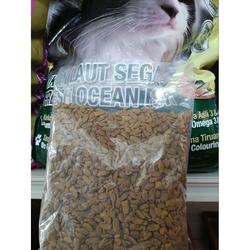 Power Cat Fresh Ocean Fish Repack 500g Powercat Ikan Laut Segar ...