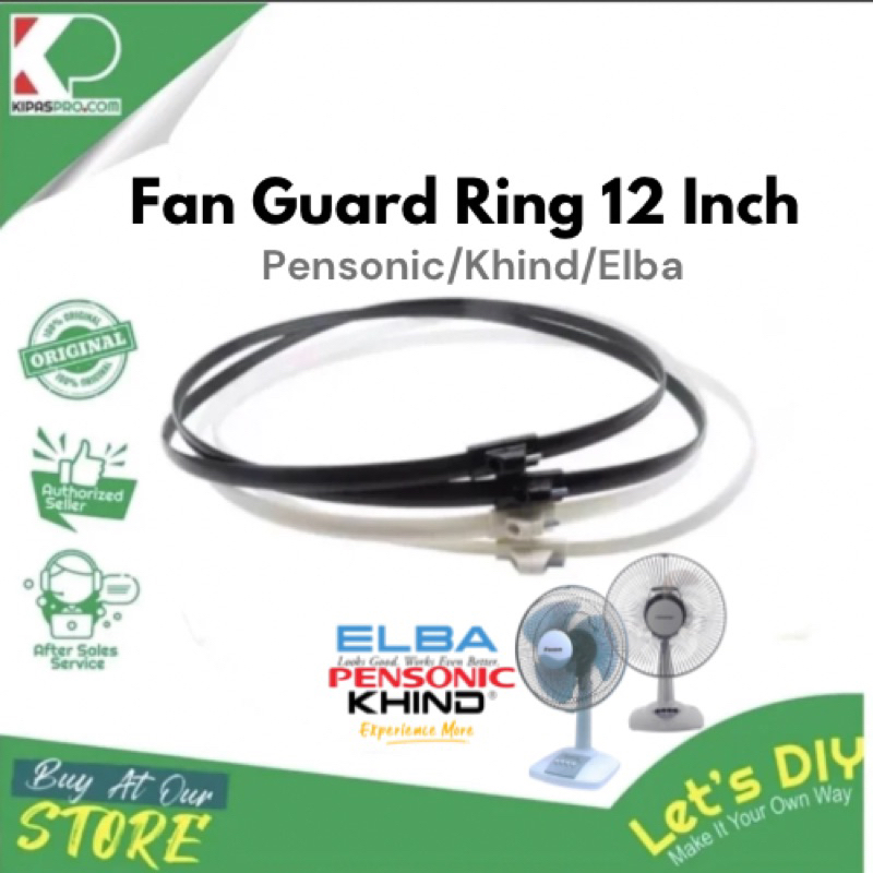 GUARD RING FAN UNIVERSAL/BINGKAI KIPAS ANGIN 12” FOR PENSONIC/KHIND ...