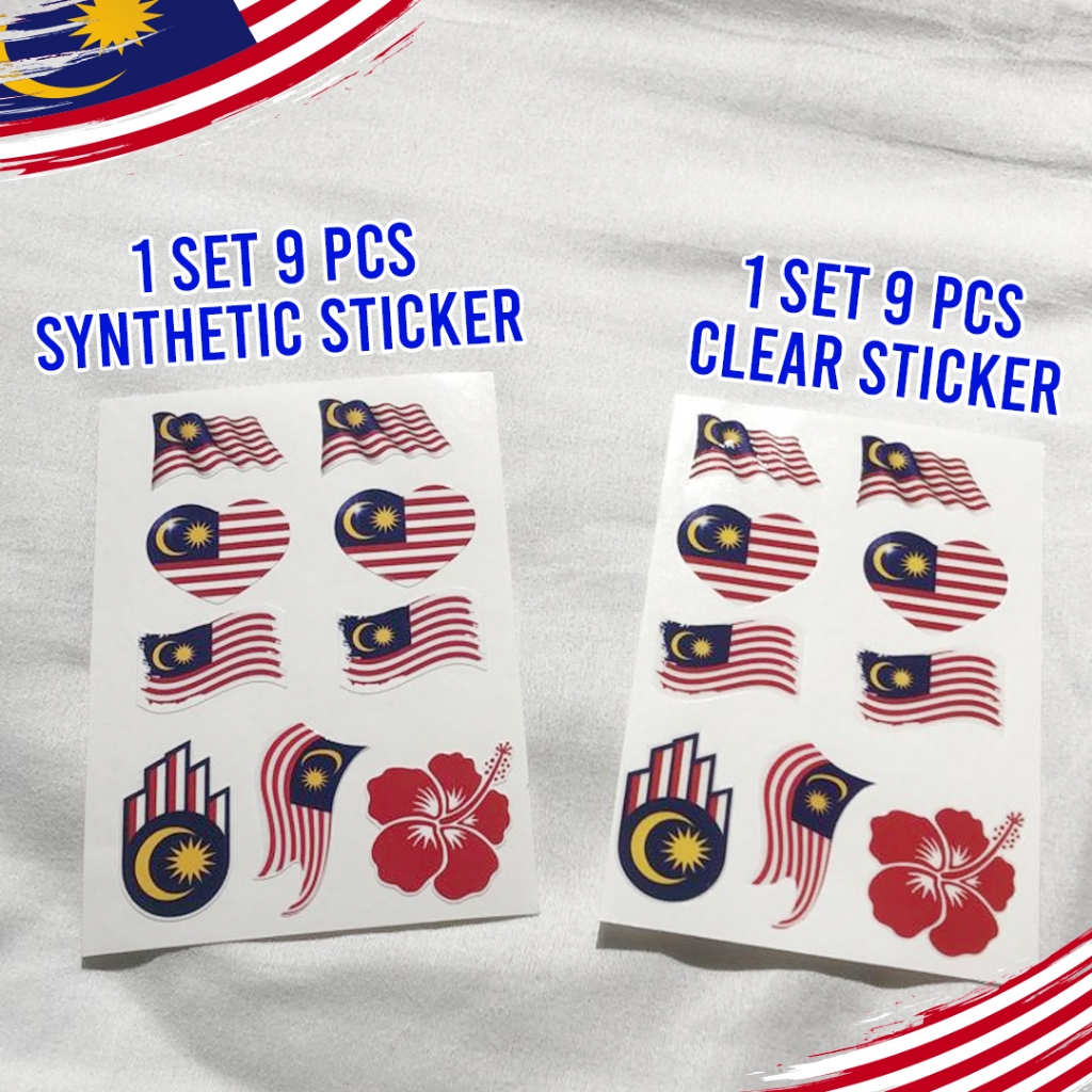 STICKER HIASAN PIPI MERDEKA, STICKER PIPI LOVE MALAYSIA FLAG PELEKAT ...