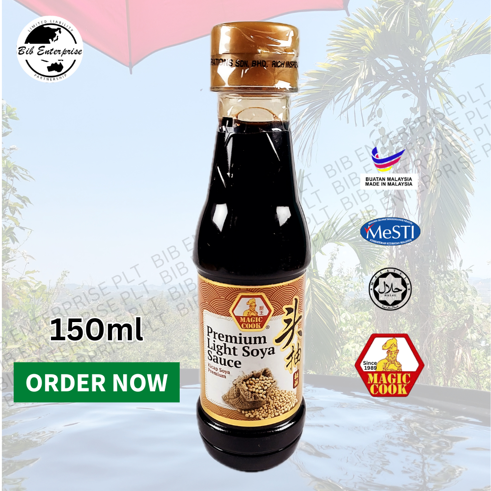 Magic Cook Premium Light Soya Sauce | Rich Flavor Enhancer | 150ml ...