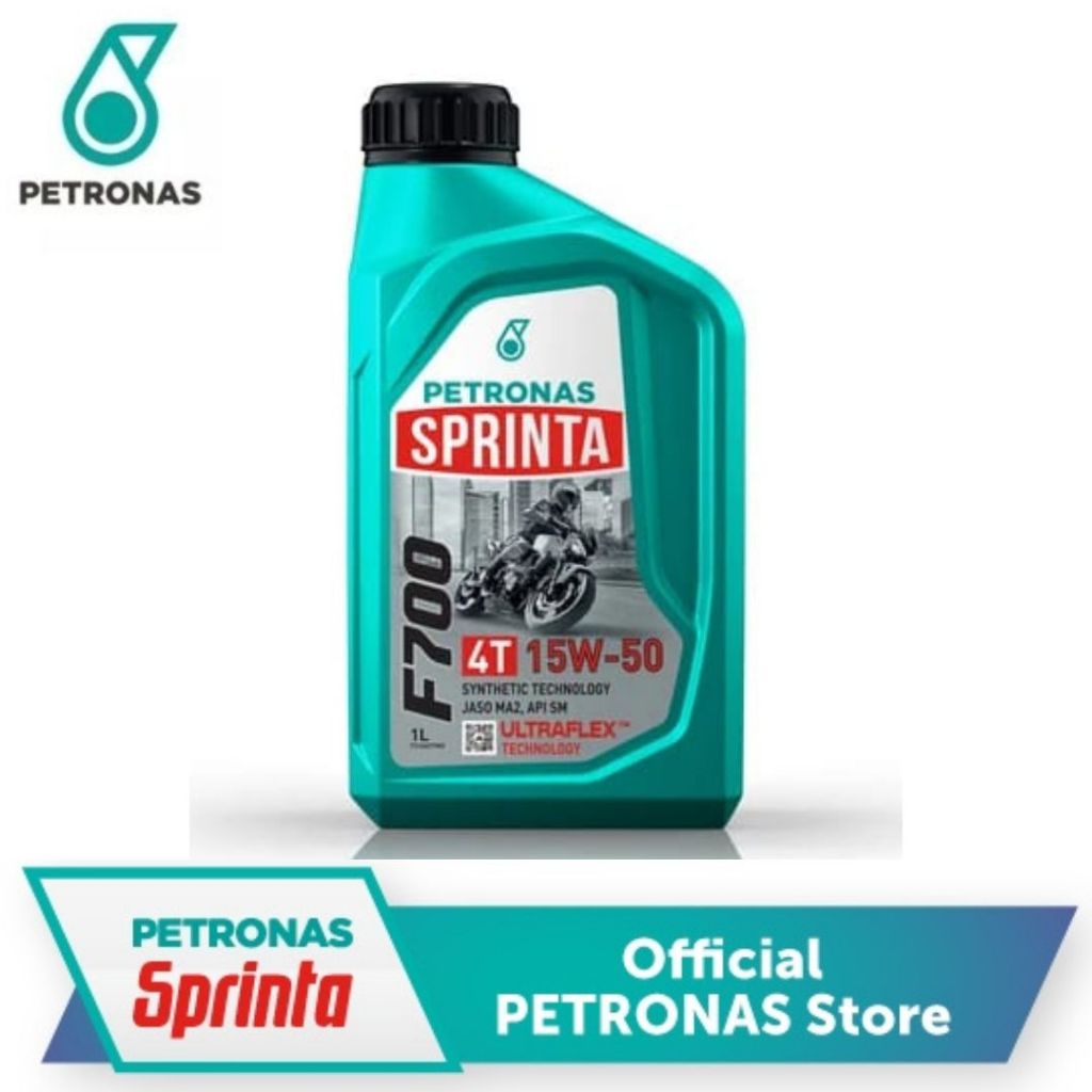 PETRONAS Sprinta 4T F700 15W-50 Semi Synthetic Engine Oil - Minyak ...