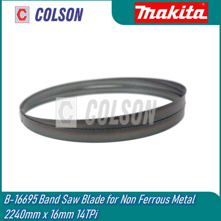 COLSON MAKITA Metal Band Saw Blade for LB1200F Band Saw B-16695 16mm x ...