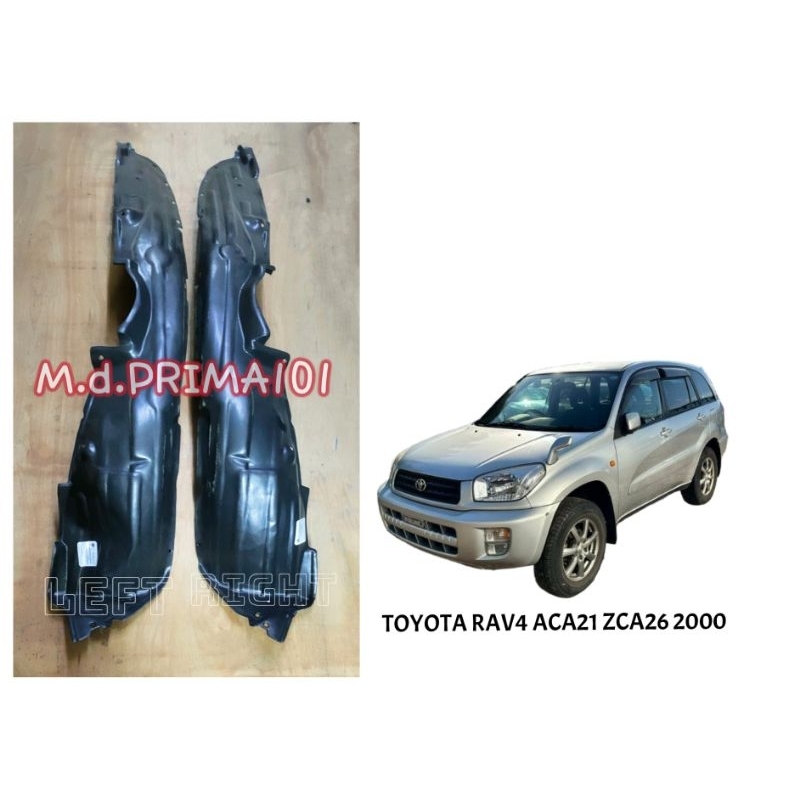TOYOTA RAV4 ACA21 ZCA26 2000 FENDER LINER DUST COVER( DUAN PISANG ...