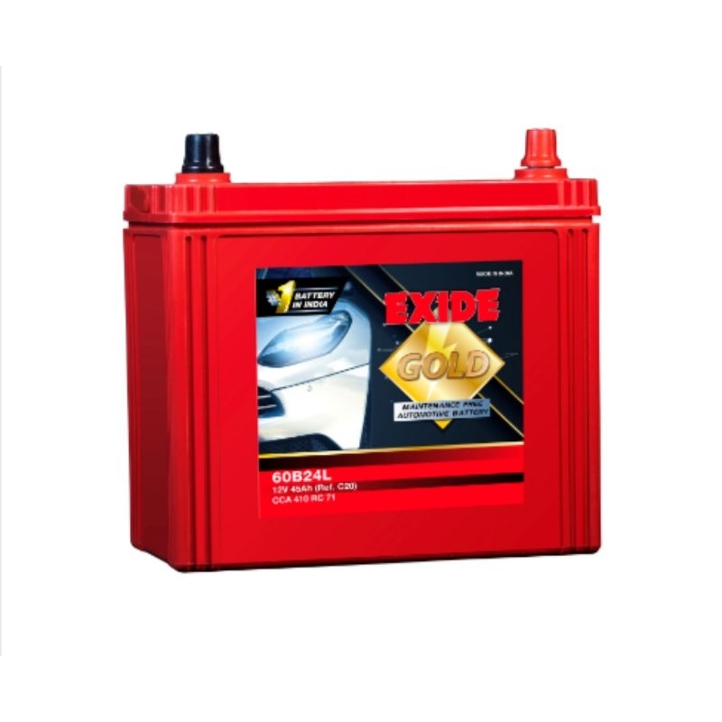 Exide Gold Maintainence Free 60B24L/R | Shopee Malaysia