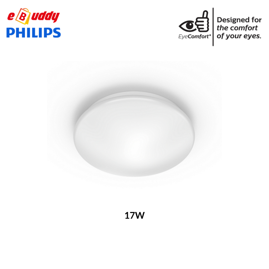 PHILIPS Essential LED Ceiling Light CL200 10W 17W 20W 24W ( 2700K ...