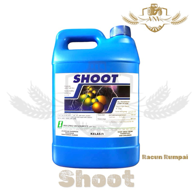 SHOOT 4LITER Racun Rumput (serap)/Lambat mati | Shopee Malaysia