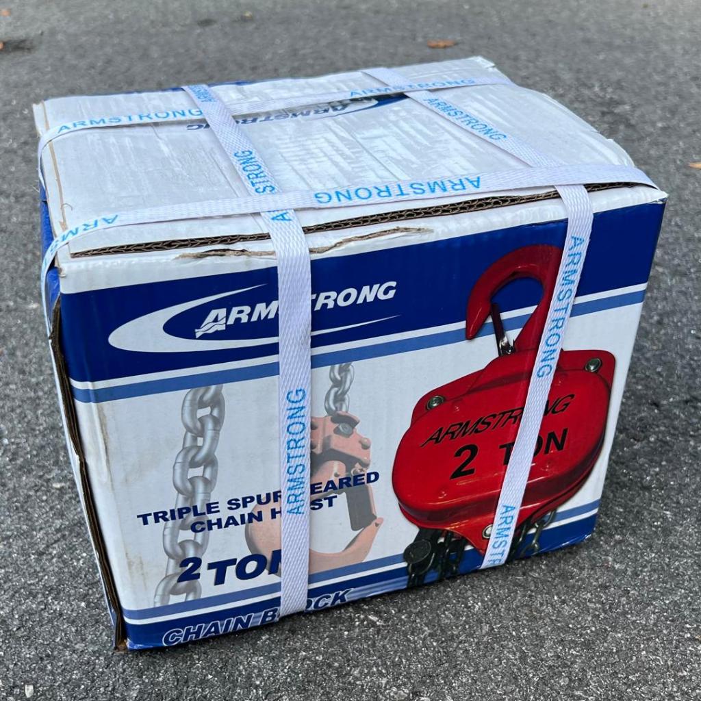 HEAVY DUTY Armstrong Chain block 2 Ton 3 Meter / 5 meter with ...