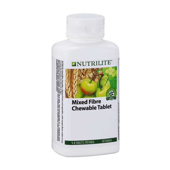 🌈READY STOCK🌈Amway Nutrilite Mixed Fibre Chewable Tablet - 60 tab ...