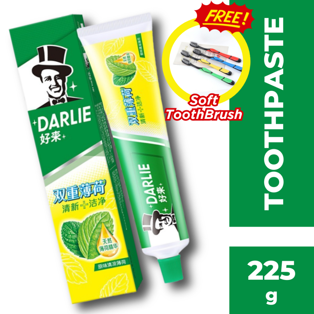 Darlie Double Action Toothpaste (225g) | Shopee Malaysia