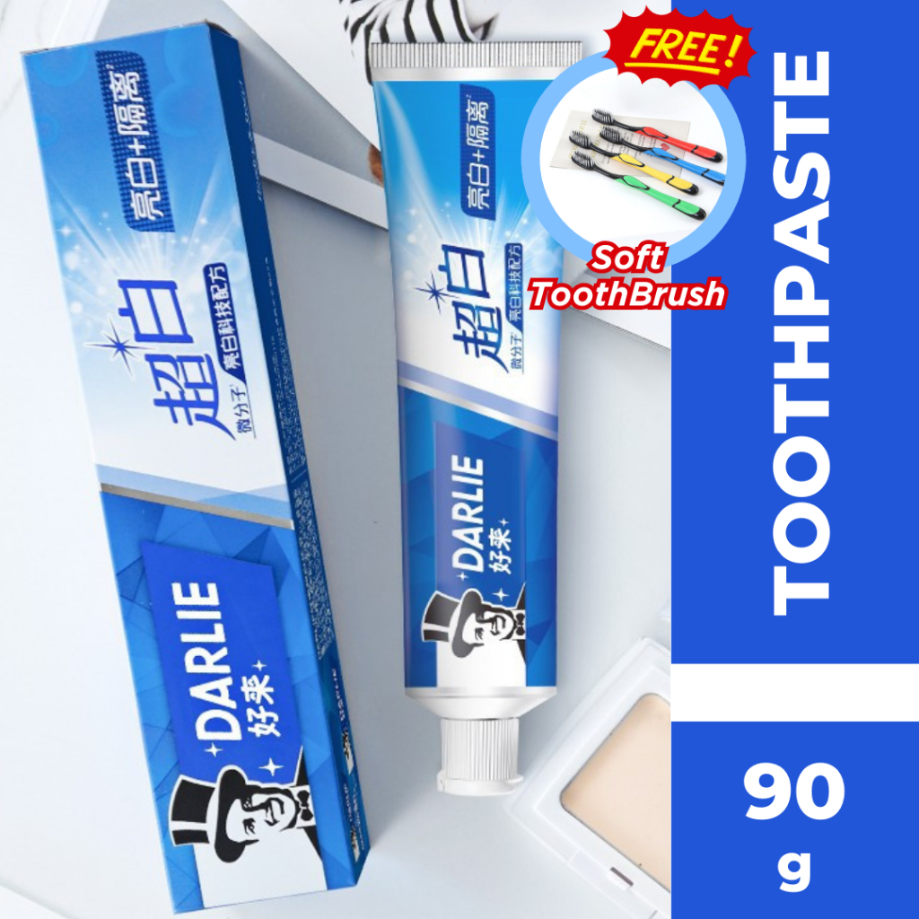 Darlie Super White Toothpaste (90g) | Shopee Malaysia