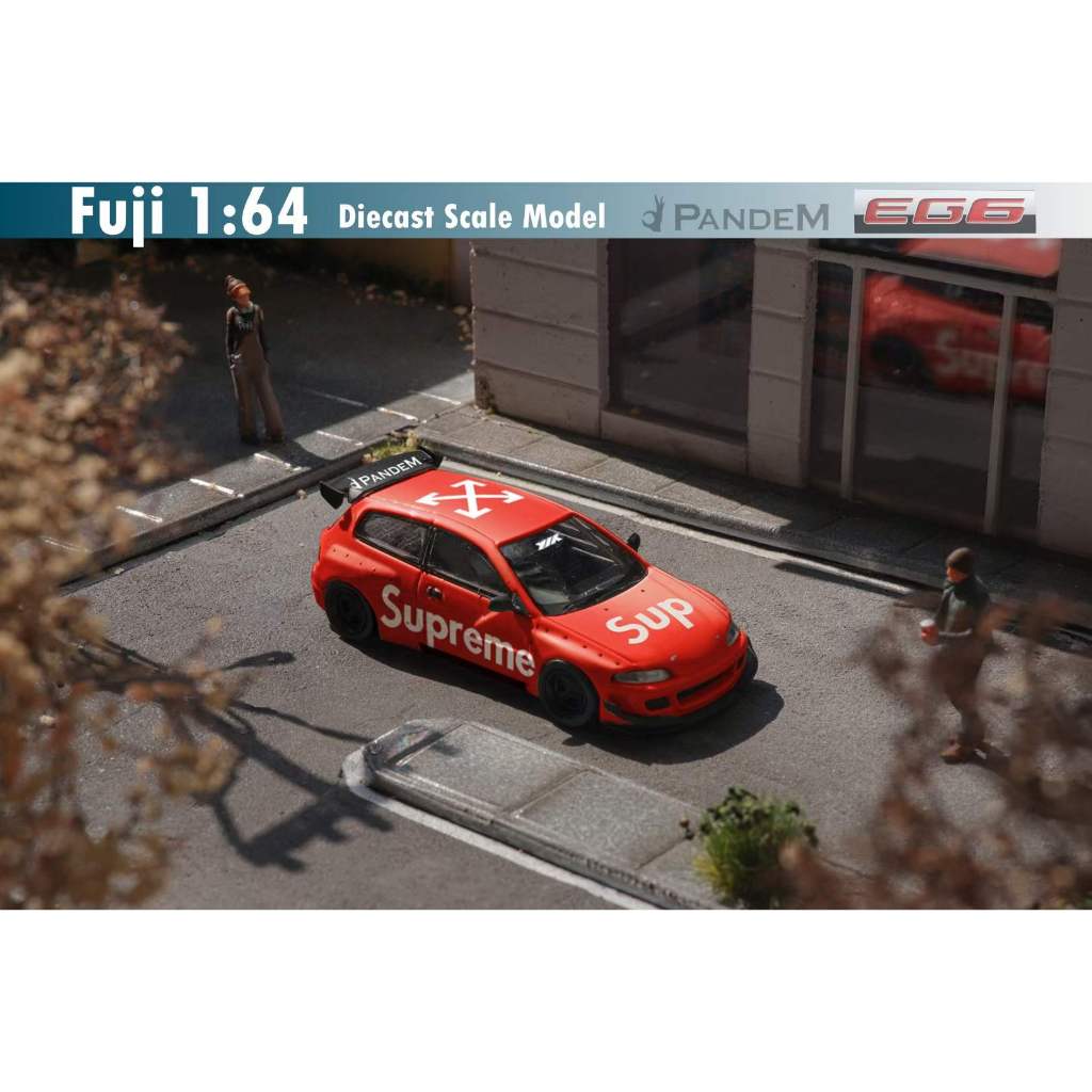 Fuji Rocket Bunny Pandem EG6 Supreme Red | Shopee Malaysia
