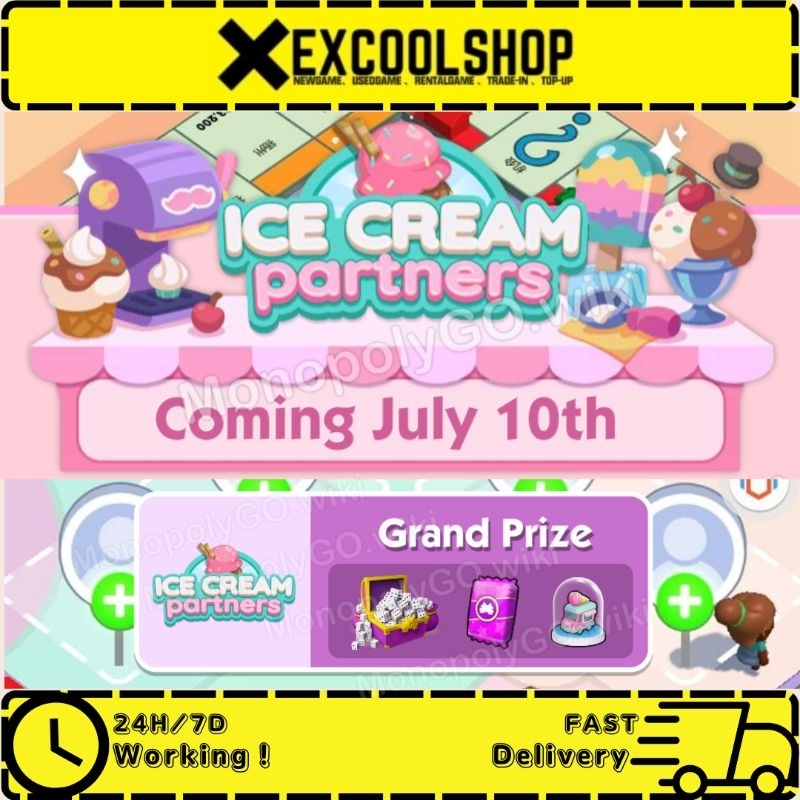 Monopoly Partner Event Monopoly Ice Cream Partners Monopoly Go Partner ...