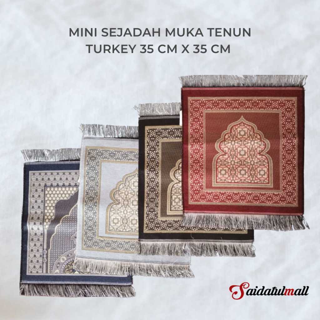 Mini Sejadah Muka Tenun Turkey 35cm x 35cm | Shopee Malaysia