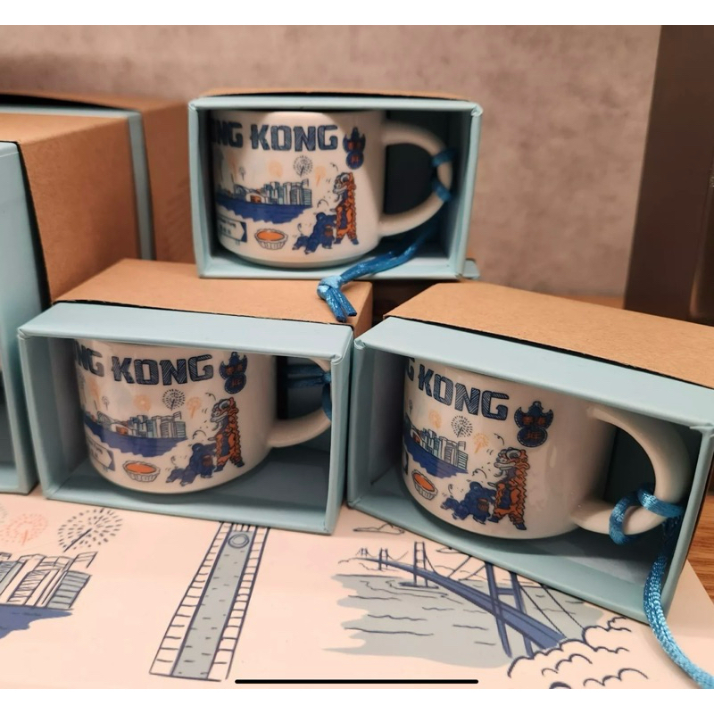 Starbucks Been There Series City Collection Mug Hong Kong 414ml/59ml ...