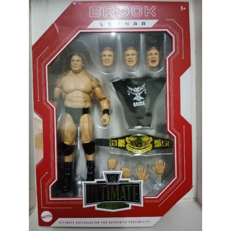 (Box Damage) Mattel WWE Ultimate Edition Ruthless Aggression Brock ...