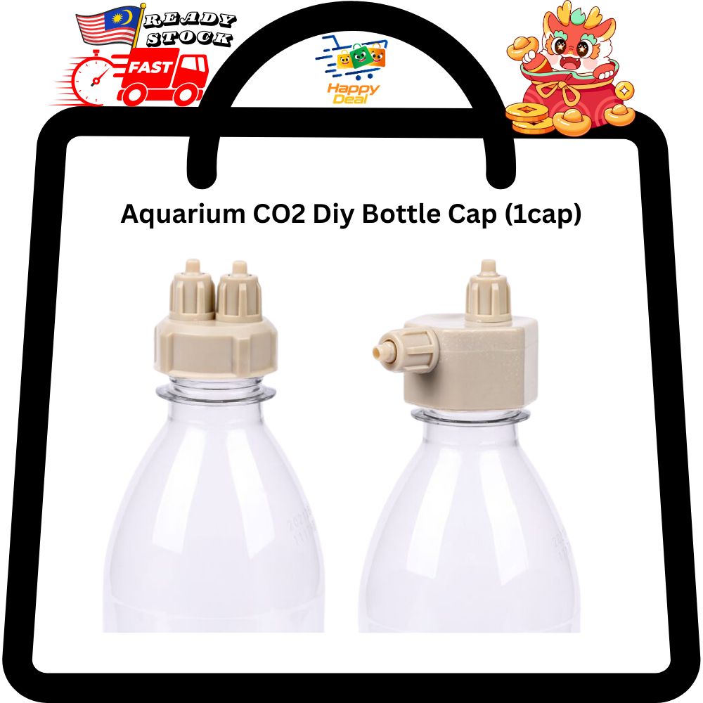 CO2 Diy Bottle Cap | Aquarium Aquascaping | 1cap | Happy Deal | Shopee ...