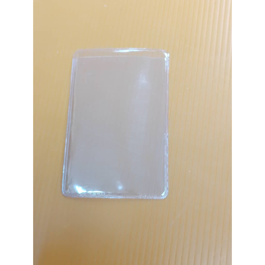 TRANSPARENT PVC ID CARD HOLDER X 10'S/PACK | Shopee Malaysia