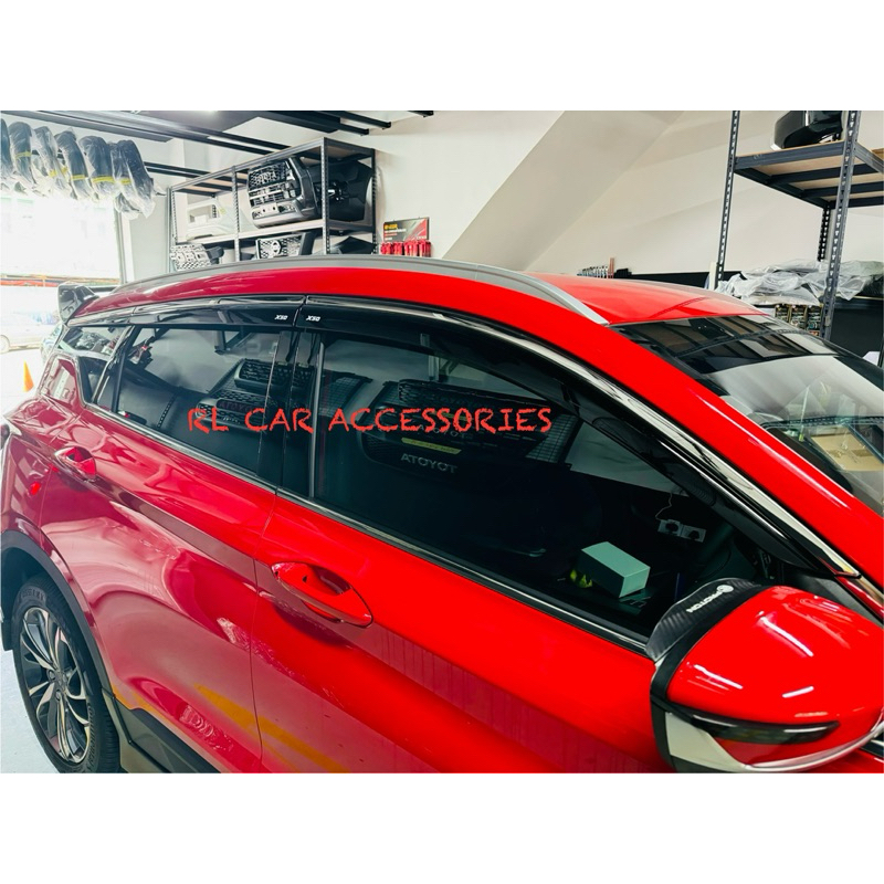 Proton X50 injection side window door sun visor stainless steel garnish ...
