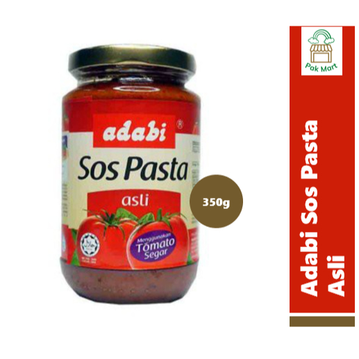 (Halal) Adabi Sos Pasta Asli (350g) | Shopee Malaysia