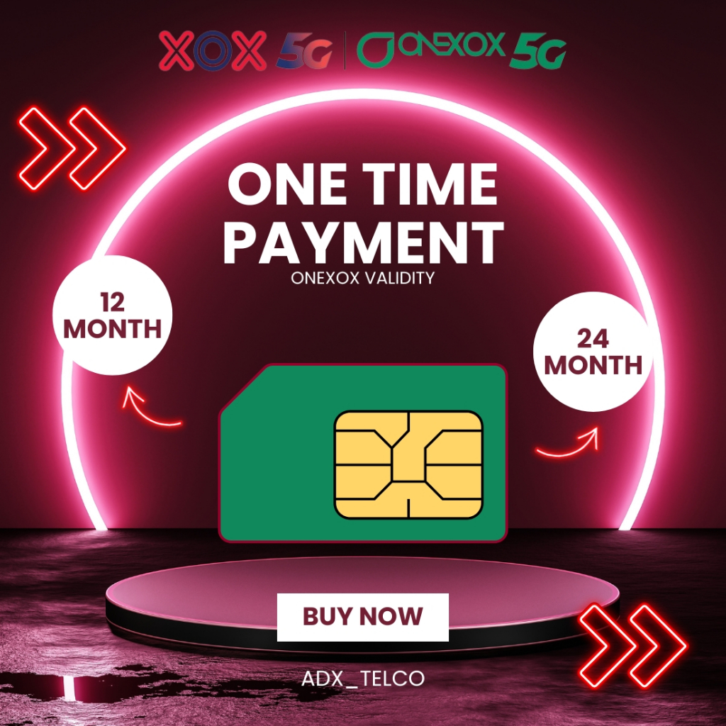 ONEXOX SIMKAD SUPER LONG LIFE Prepaid 12/24 Months Validity🔥🔥 | Shopee ...
