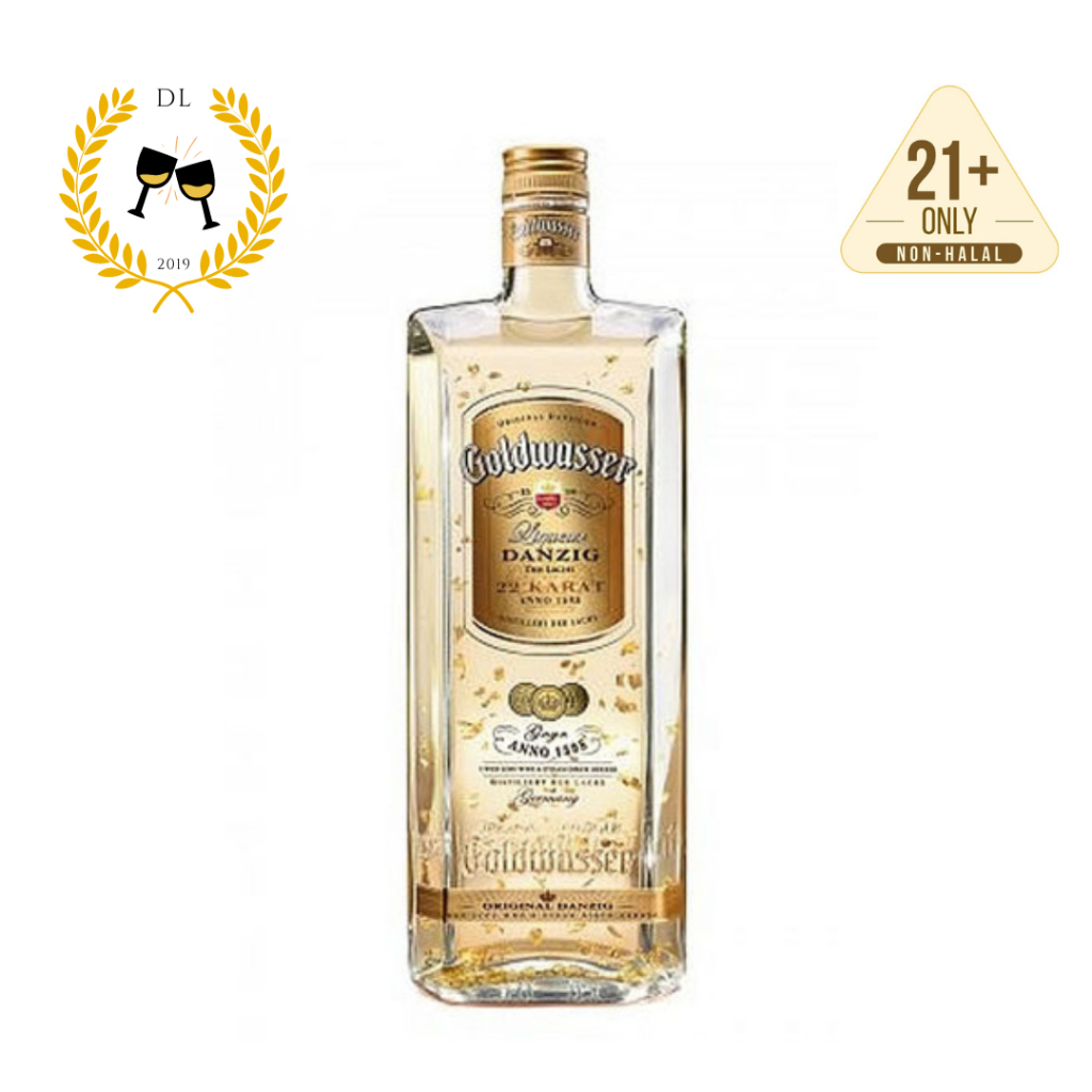 Danzig Goldwasser German Herbal Liqueur [With Real 22 karat Gold Flakes ...