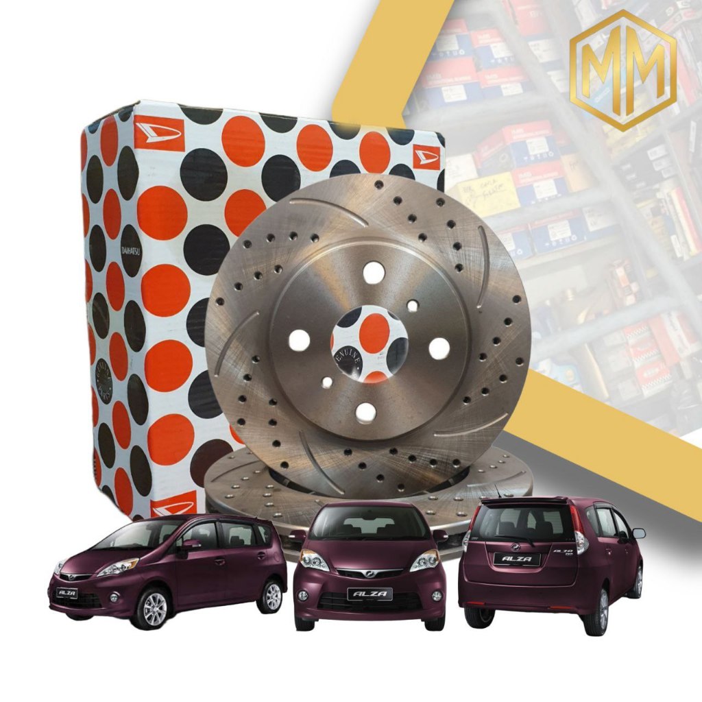🚨 DAIHATSU 🚨PERODUA ALZA 09-13 / ALZA 14 KE ATAS - FRONT BRAKE DISC ...