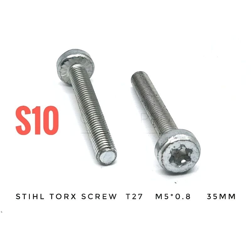 STIHL screw M5*0.8 35mm T27 Torx Screw | Shopee Malaysia