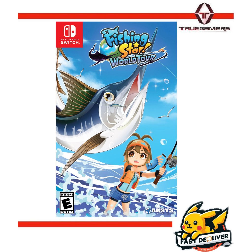 Nintendo Switch 2/Oled/V2 Ns2 Fishing Star World Tour + Fishing Star ...