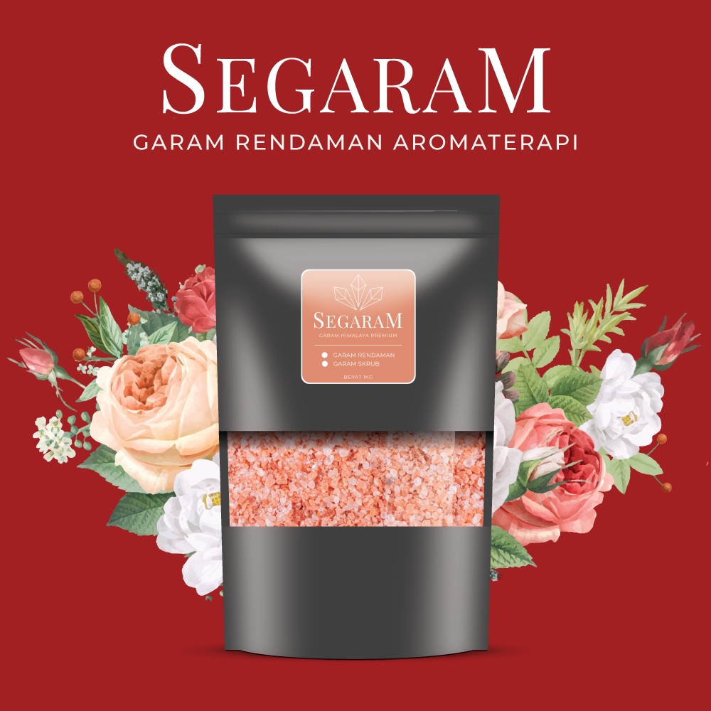 Garam Aromaterapi Rendaman & Mandian | Rose | Lavender | Lemongrass ...