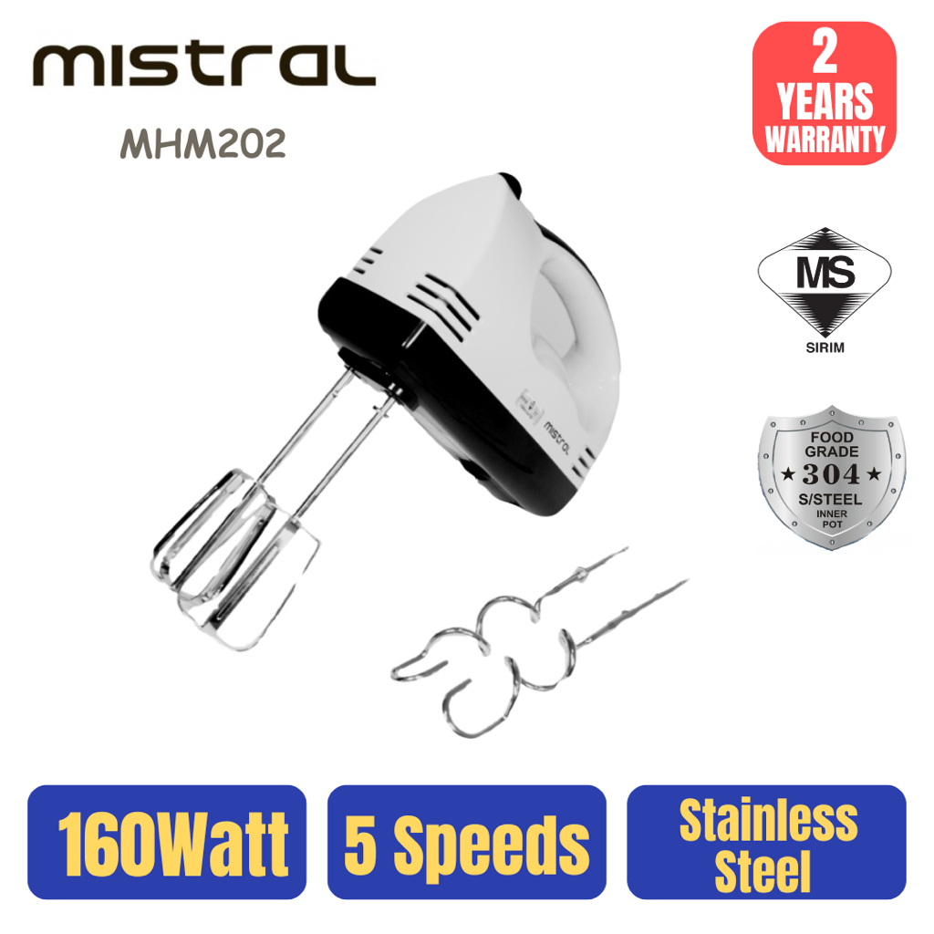 KHIND HAND MIXER HM300 / MHM200 | MIXER CAKE TANGAN | Shopee Malaysia