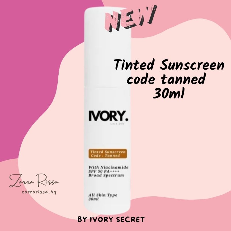 IVORY SECRET TINTED Sunscreen (READY STOCK) | Shopee Malaysia