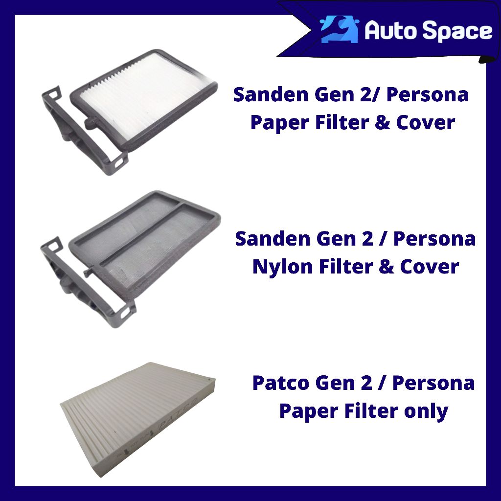 AIR-COND CABIN FILTER AND COVER CASING FOR PROTON GEN 2 / PERSONA 2007 ...
