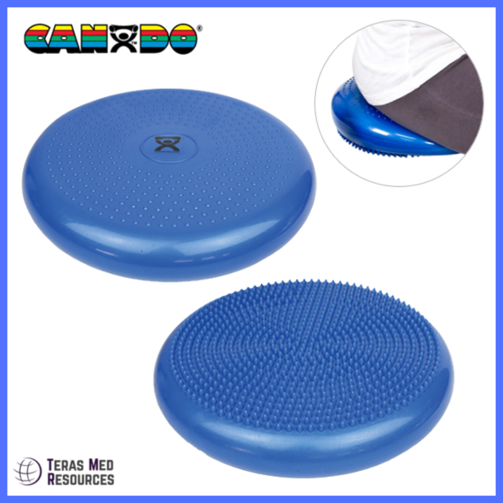 CanDo® SITTING AND STANDING BALANCE DISC STABILITY BOARD GYM EXERCISE ...