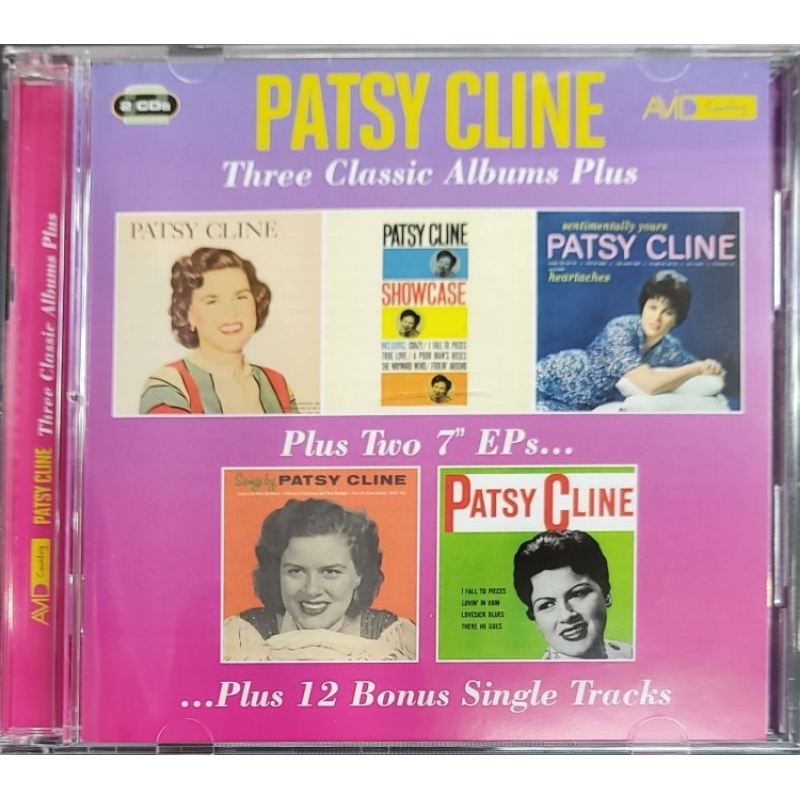 Patsy Cline - Three Classic Album Plus (2CDs) | Shopee Malaysia