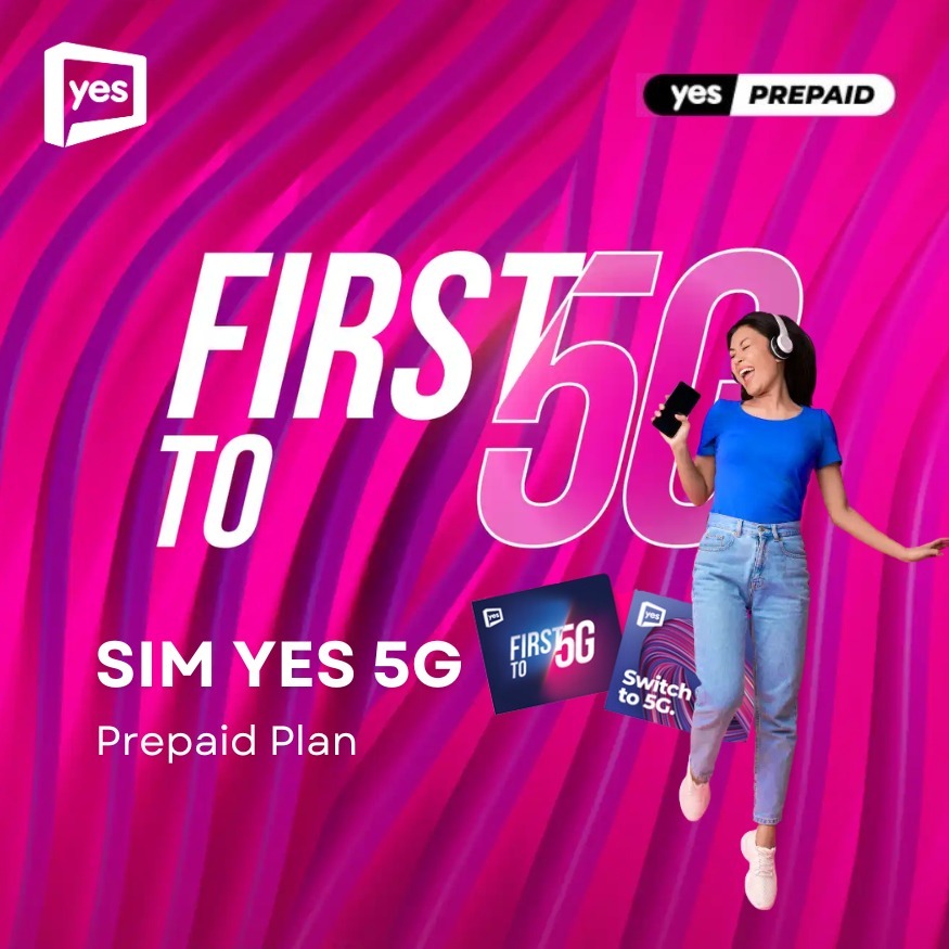 YES FT5G LAGI POWER 35 Simkad Prepaid Postpaid 4G 5G Unlimited Call ...