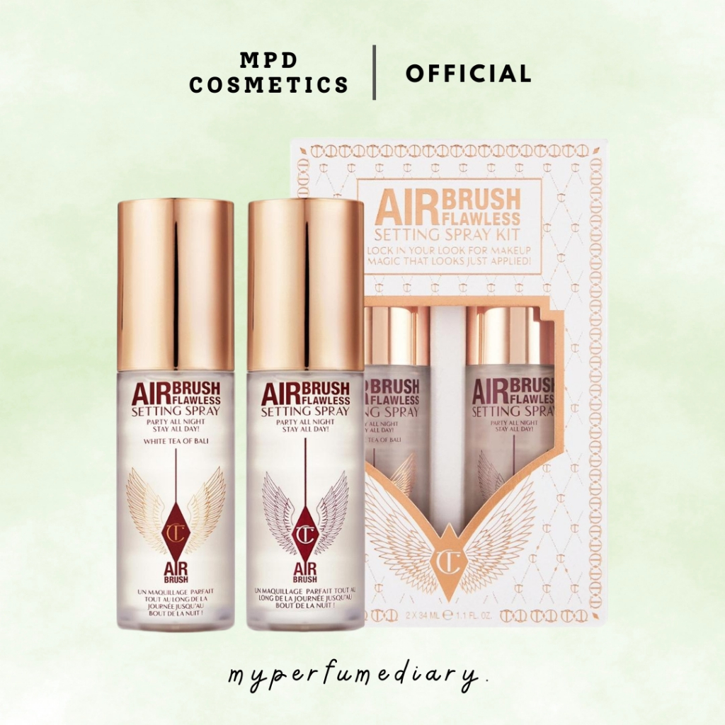 Charlotte Tilbury Limited Edition Airbrush Flawless Setting Spray Duo ...