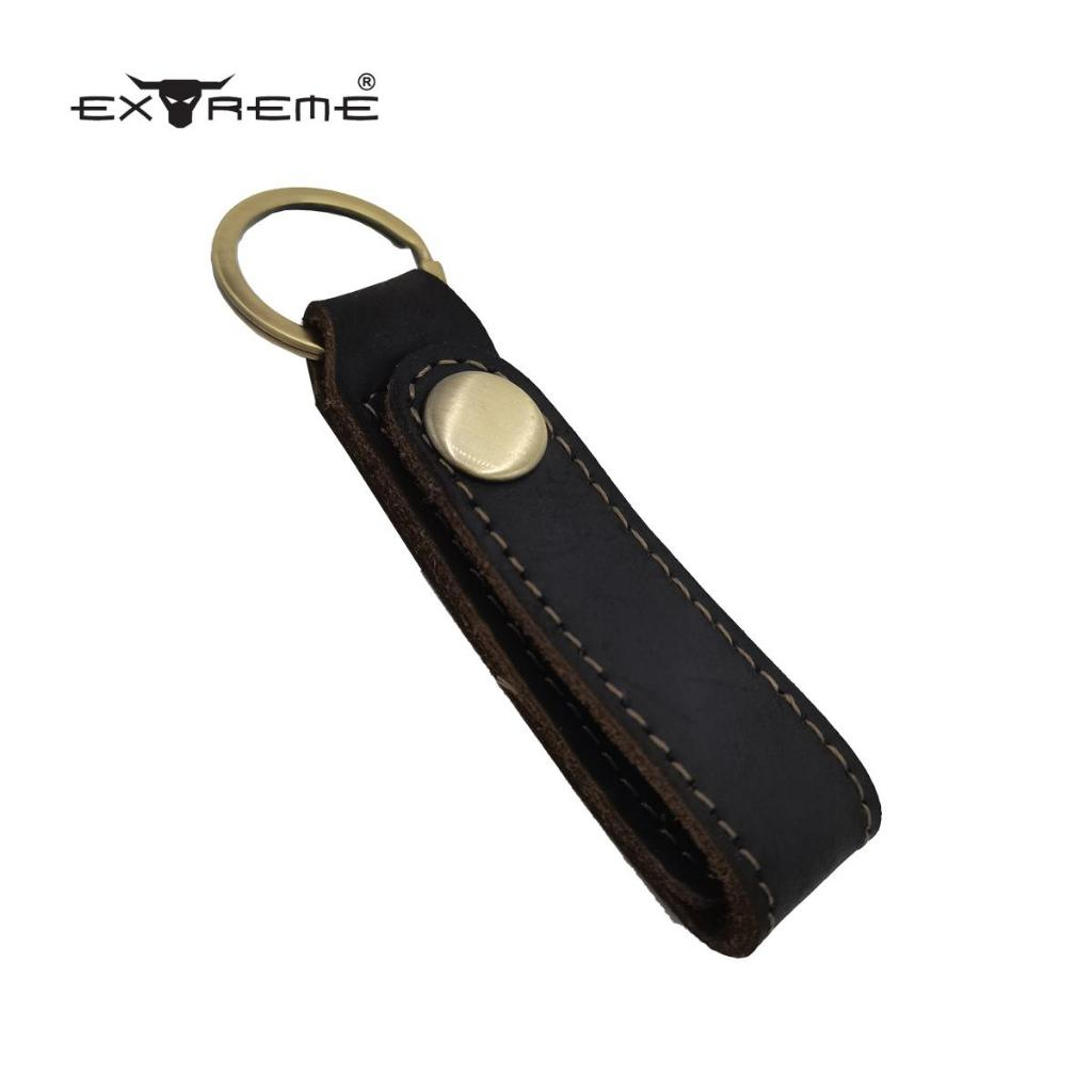 [Extreme] Genuine Leather Custom Name Key Ring Keychain | Rantai Kunci ...
