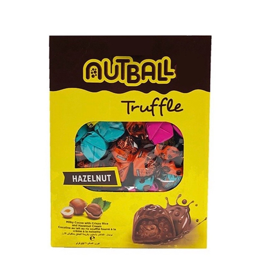 (1.66 KG)(+-180 PCS) NUTBALL BIG BOX BORONG Truffle Hazelnut BIG BOX ...