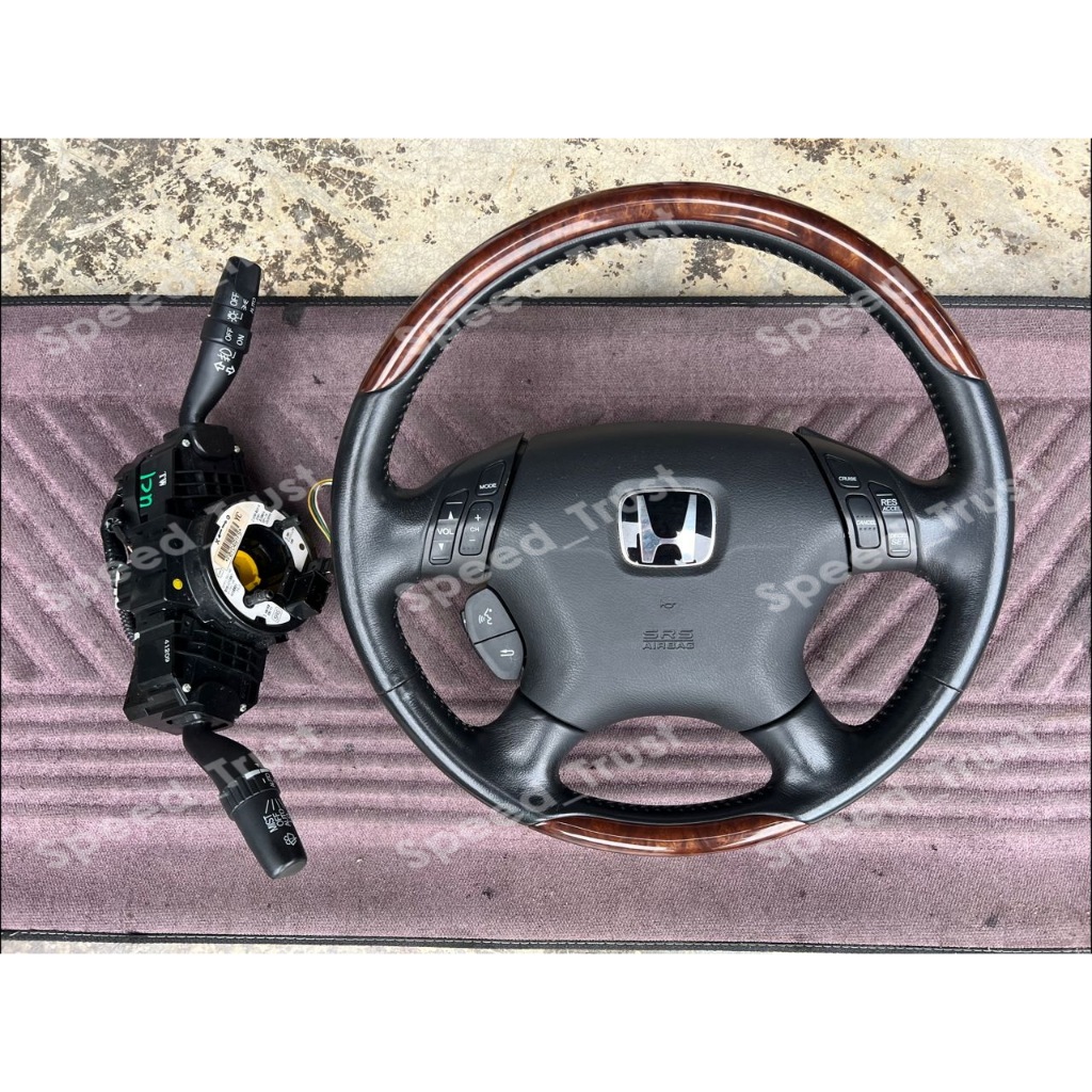 JDM Original Used Steering Stereng Steering Wheel Walnut Hitam Clock ...