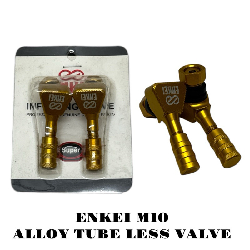 ENKEI M10 ALLOY TUBE LESS VALVE SET GOLD | Shopee Malaysia
