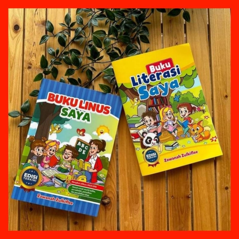 BUKU LINUS SAYA | BUKU LITERASI SAYA | BELAJAR MEMBACA SUKU KATA CIKGU ...