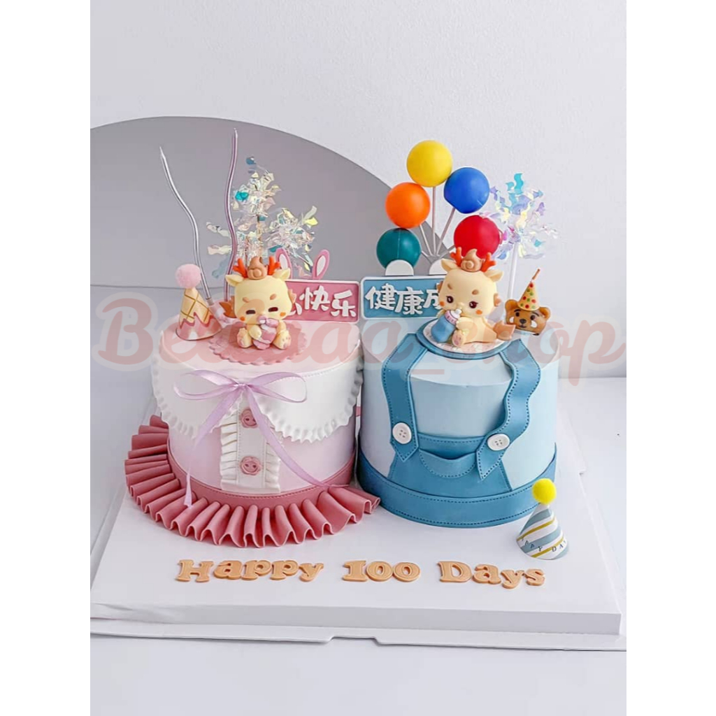 Dragon Baby Cake Topper Cake Decoration | Shopee Malaysia