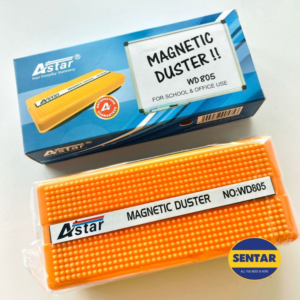 Astar WD805 Magnetic Whiteboard Duster White board Eraser 70mm x 157mm ...