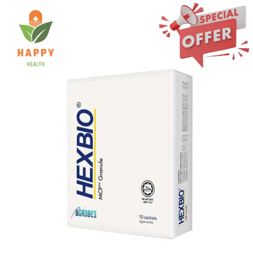[ Exp 5/2026 ] HEXBIO MCP GRANULE 3G X 10'S - Probiotic for Digestive ...
